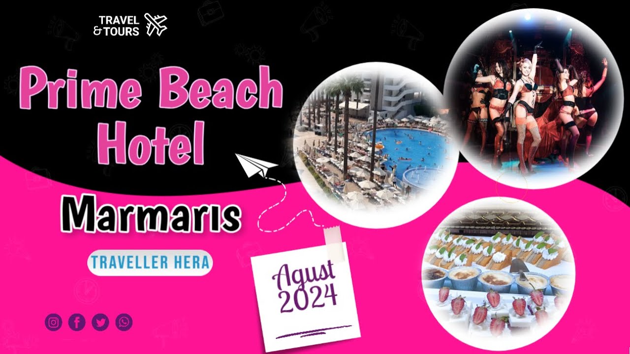 Marmaris Prime Beach Hotel. Prime Beach 5* Турция. Мармарис. - YouTube