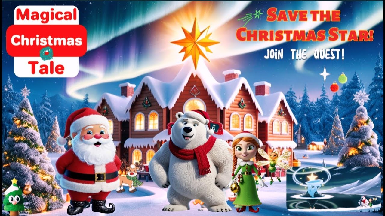 🌟 The Lost Christmas Star: A Magical Adventure | A Christmas Story for ...