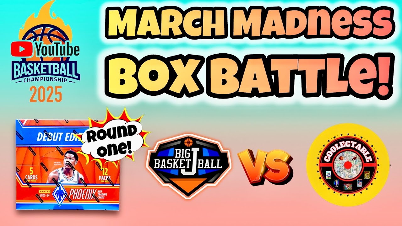 *MARCH MADNESS* Box Break Tournament 🔥 ROUND ONE vs ⁠@Coolectable ...