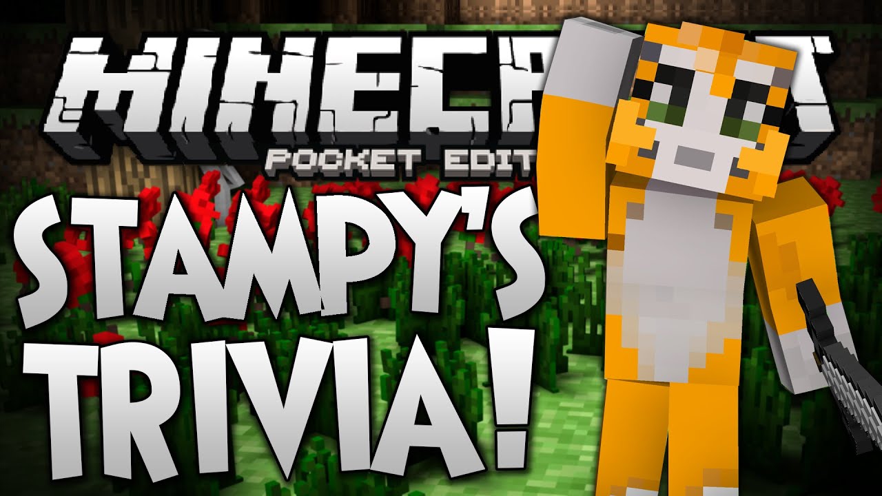 STAMPY CAT TRIVIA!!! - Stampylonghead Trivia Map - Minecraft Pocket ...