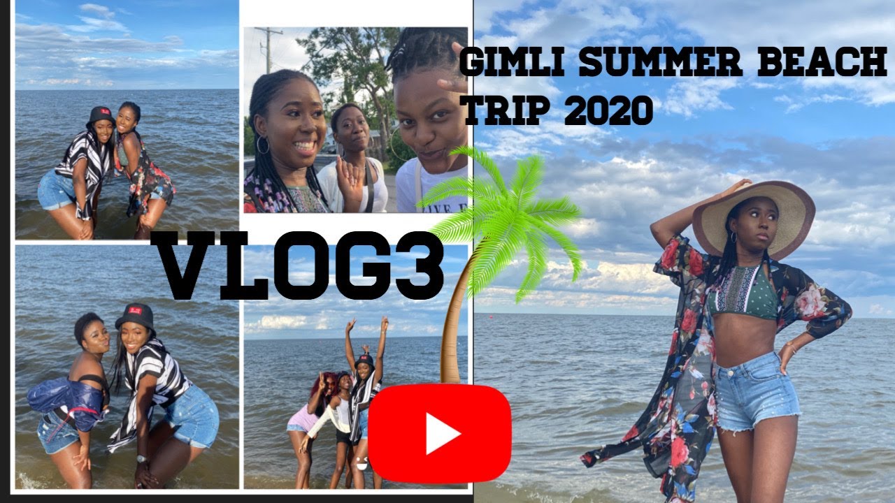 GIMLI BEACH VLOG WITH FRIENDS - YouTube