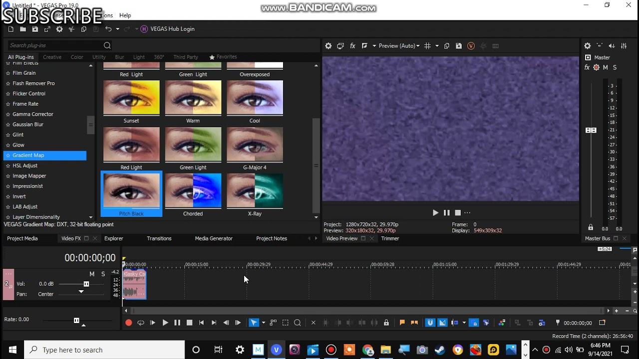 How To Make Pitch Black On Sony Vegas Pro - YouTube