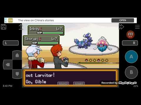 Pokemon unbound walkthrough part 1 Houndoom is scary - YouTube