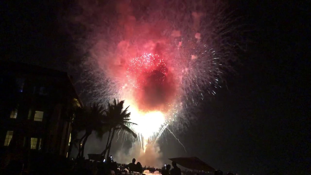 July 4th Fireworks Finale Casa Marina Resort, Key West, FL - YouTube