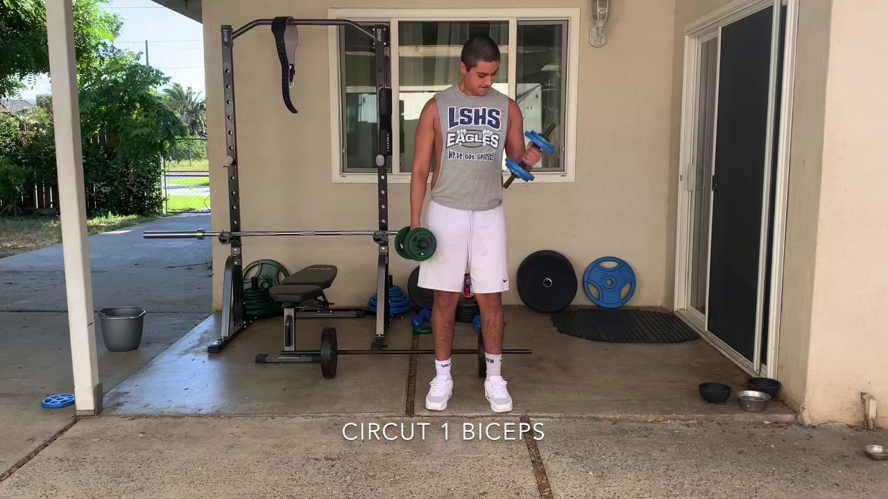 ARM CIRCUT WORKOUT timelapse 2x - YouTube