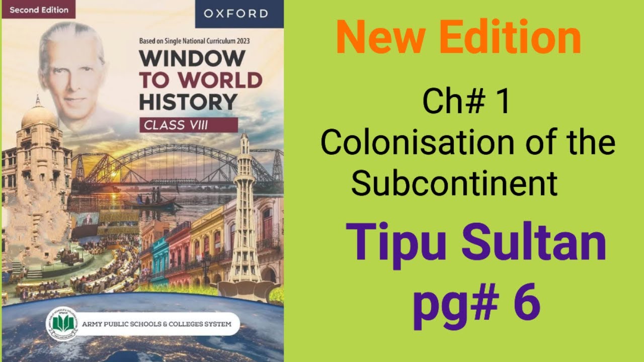Window To World History Class 8 Tipu Sultan Pg 6 Chapter 1 window-to-world-history-class-8-tipu-sultan-pg-6-chapter-1