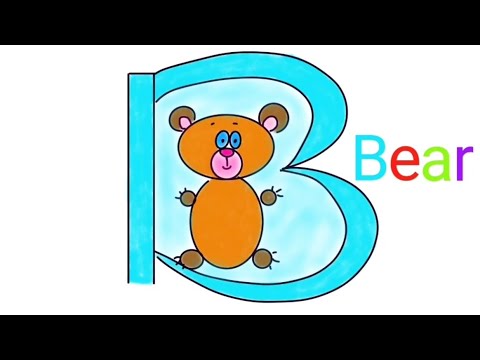 Abc drawing | Kids abc art | Abc for kids | Alphabet drawing - YouTube