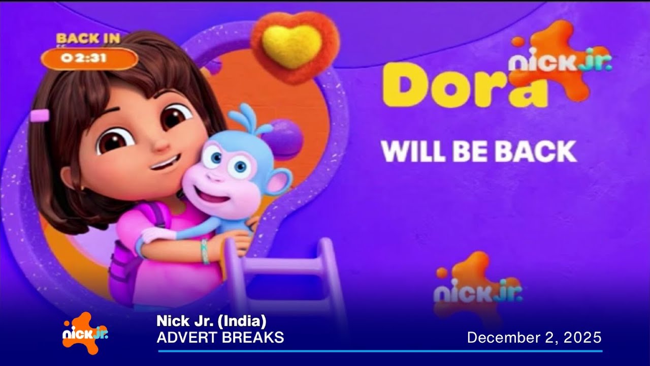 Nick Jr. (India) advert breaks | December 2, 2025 - YouTube