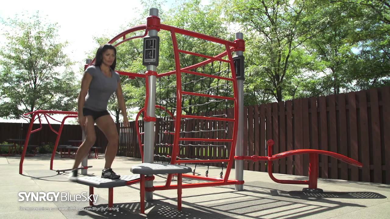 Step: Lateral Step-Up (Low Step) - YouTube