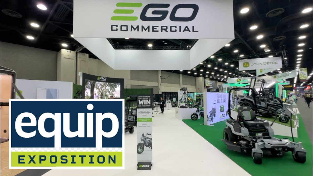 EGO Booth Tour at EQUIP Expo 2025 - YouTube