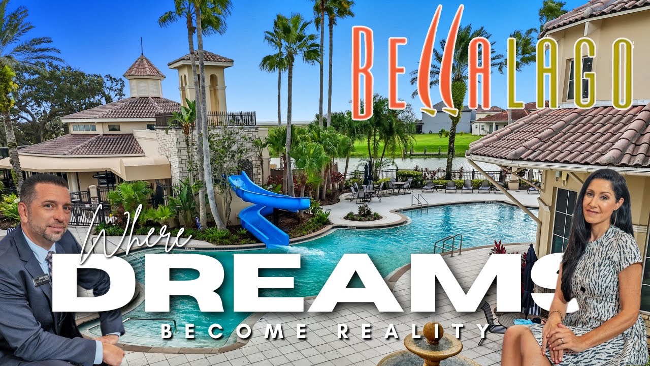 This Florida Neighborhood Feels Like a Resort! 🏝️ (Bellalago, Kissimmee ...