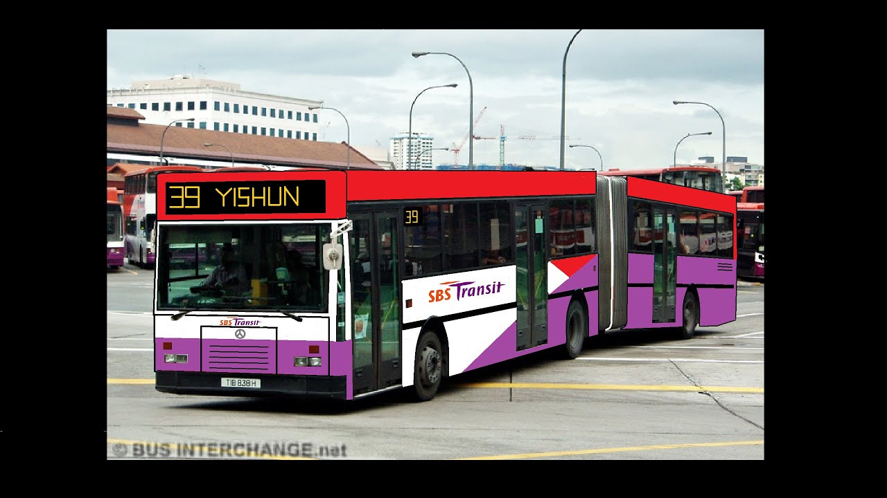 SMRT Buses in SBS Transit Livery - YouTube