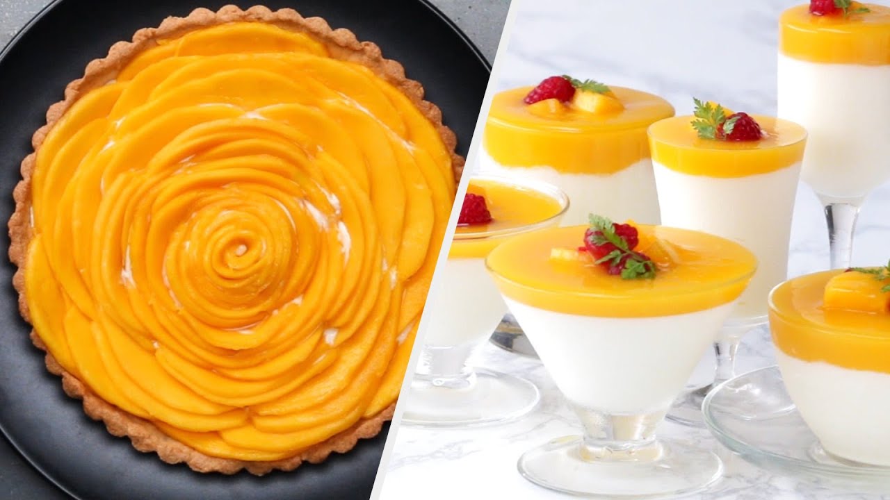 5 Desserts For Mango Lovers • Tasty Recipes - YouTube