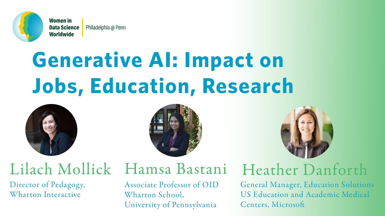 WiDS @ Penn 2024 – Panel Discussion – Hamsa Bastani, Lilach Mollick ...