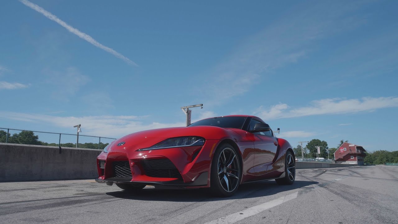 Toyota Supra at Lightning Lap 2019 - YouTube