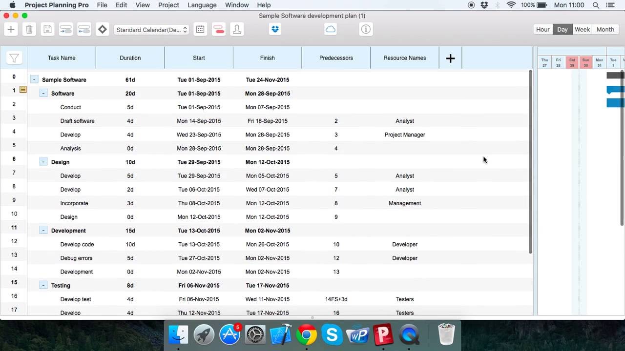 Import Microsoft Project Plan file on Project Planning Pro. - YouTube