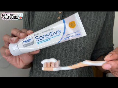 Sensitive + Whitening Toothpaste Fit for Smokers, Coffee Drinkers, & Sensitive Gums | Equate Review