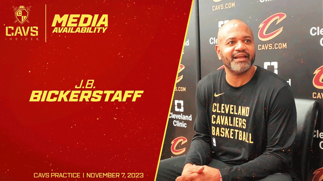 Cavs J.B. Bickerstaff Talks With The Media Ahead Of West Coast Trip ...