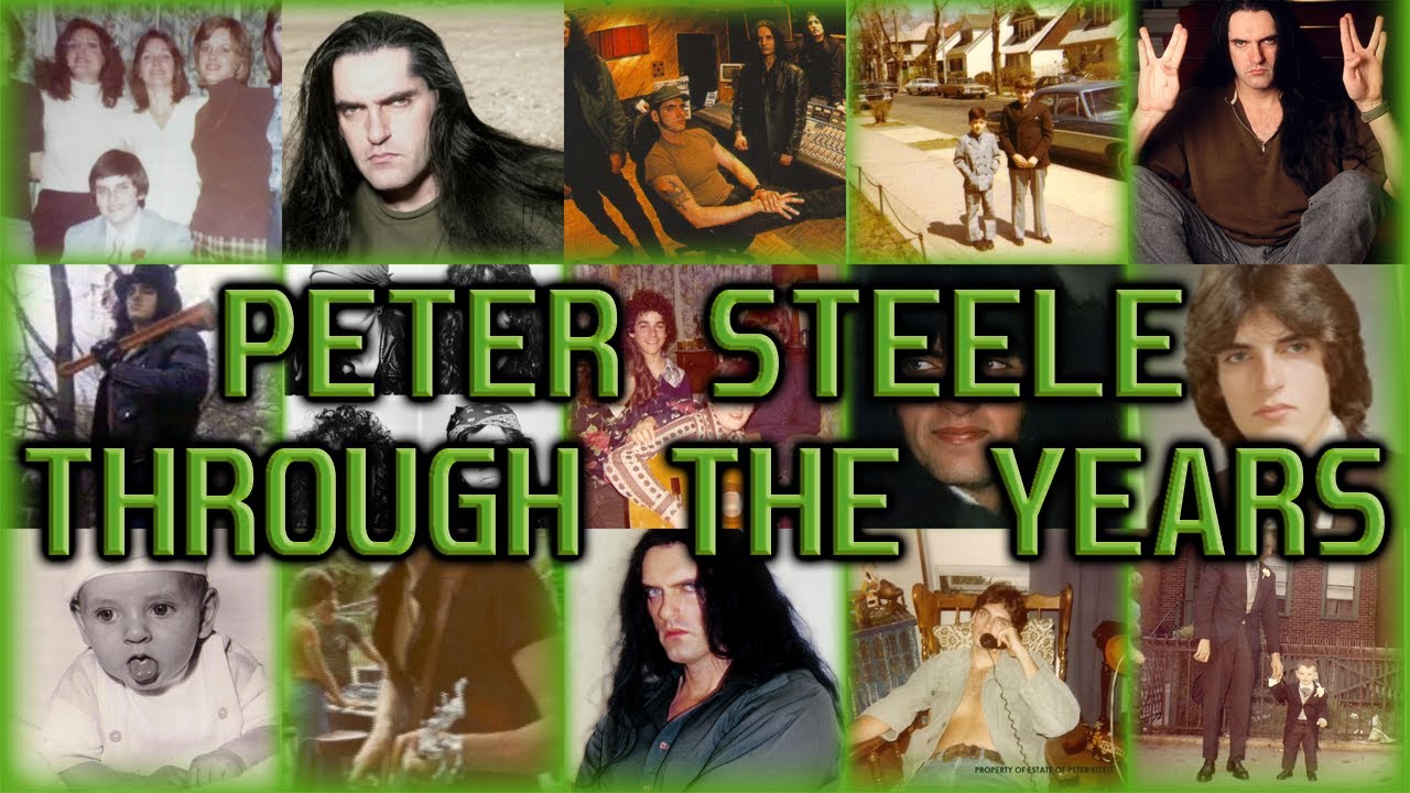 Peter Steele Through The Years - YouTube