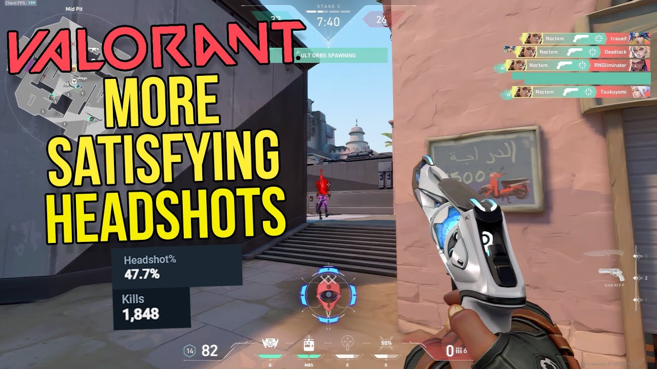 More Satisfying Headshots in VALORANT - 40%+ hs - YouTube