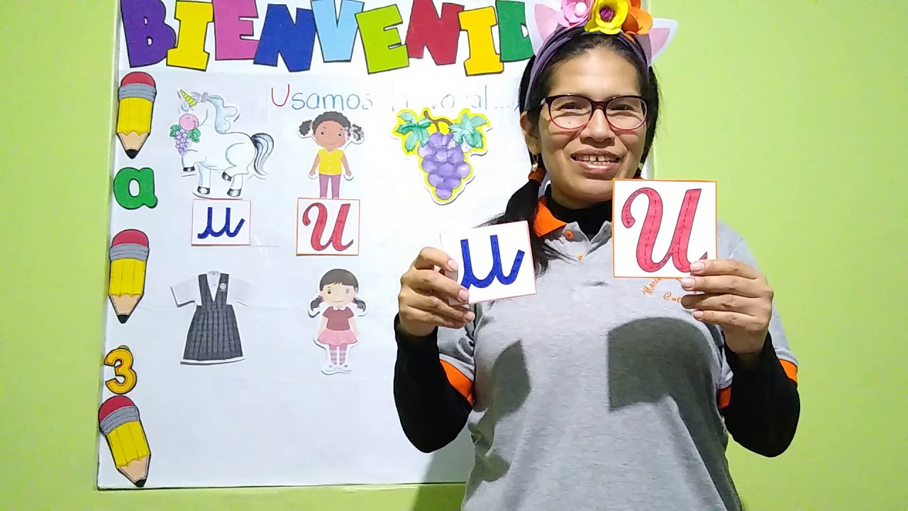 Usamos la vocal u U - YouTube
