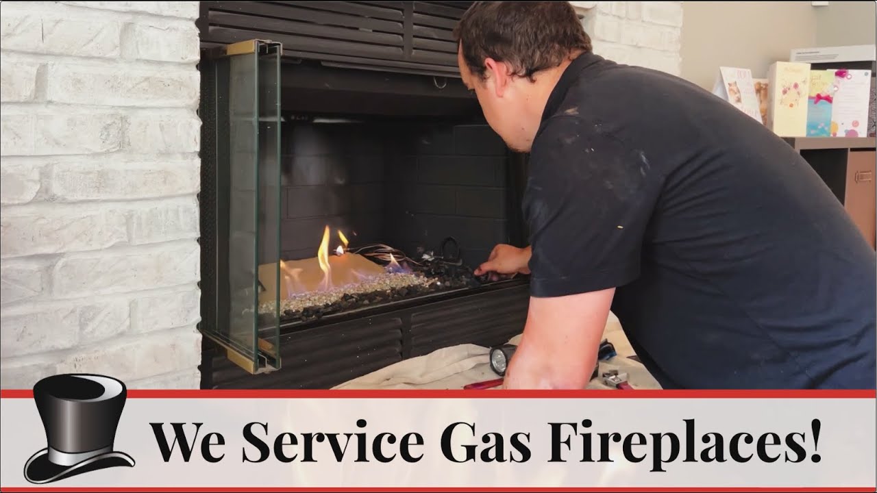 Gas Fireplace Service & Installation - YouTube