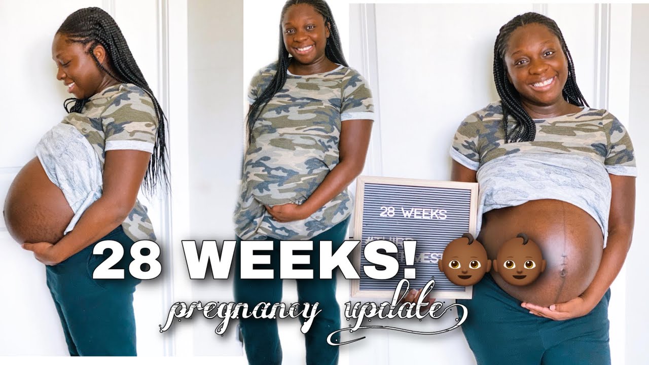 28 WEEKS PREGNANCY UPATE! | Identical Twins - YouTube