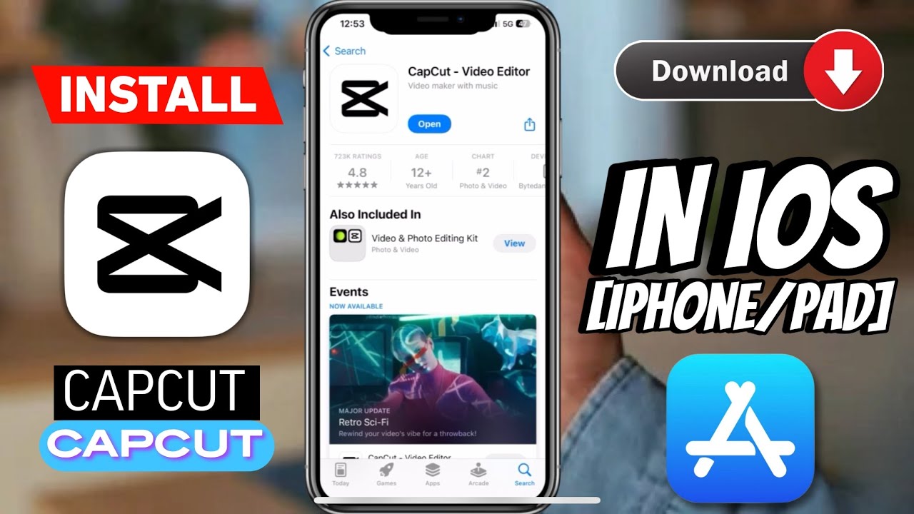 Capcut Download In Iphone | How To Download Capcut In Iphone | Capcut ...