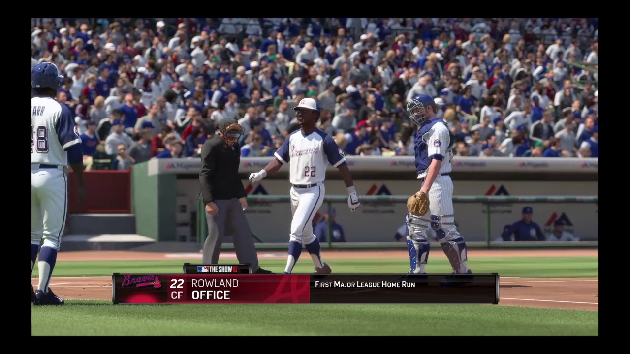 MLB® The Show 16 Rowland Office Goes Deep With 1st Inning Home Run ...