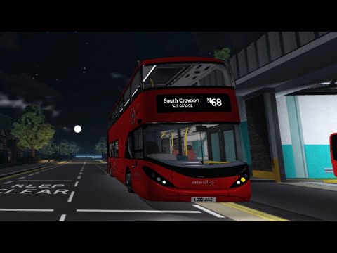 Aballio LG72ARZ BYD Enviro400City EV⚡: Route N68 - Croydon, The London ...