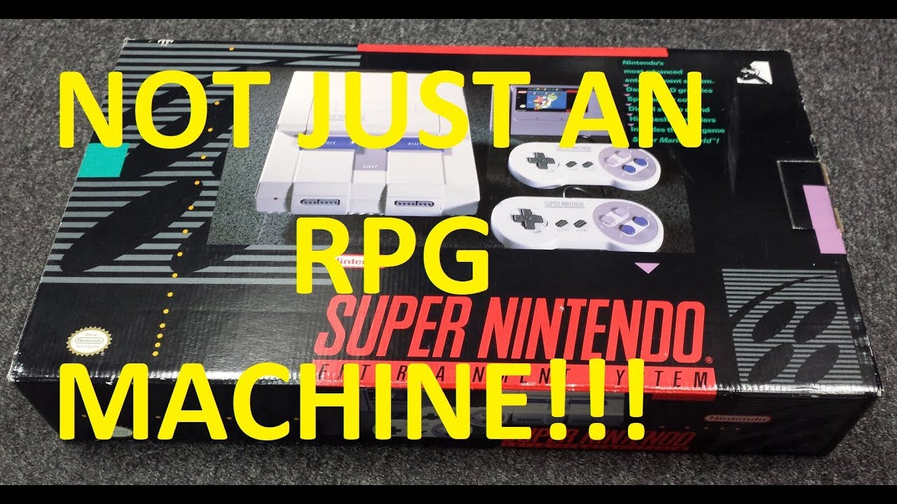 Were all the good SNES games RPGS? - YouTube