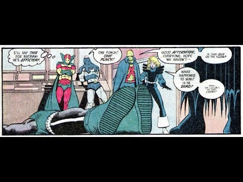 Batman Knocks Out Everyone