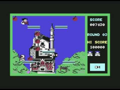 Bomb Jack - Commodore C64 - YouTube