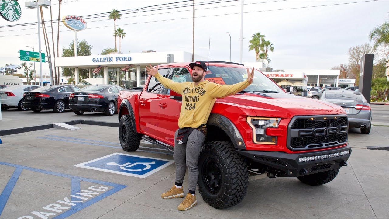 BUYING THE NEW FORD RAPTOR WITH SALOMONDRIN! - YouTube