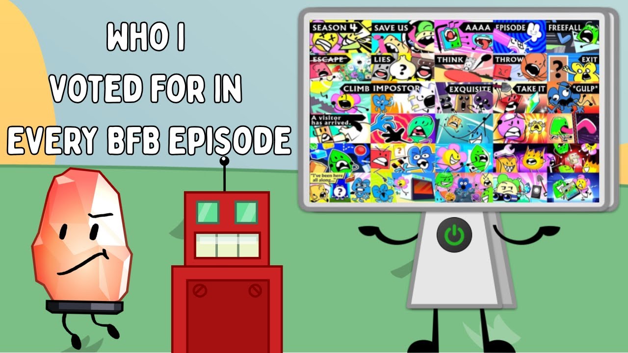 Who I Voted In EVERY BFB EPISODE! - YouTube