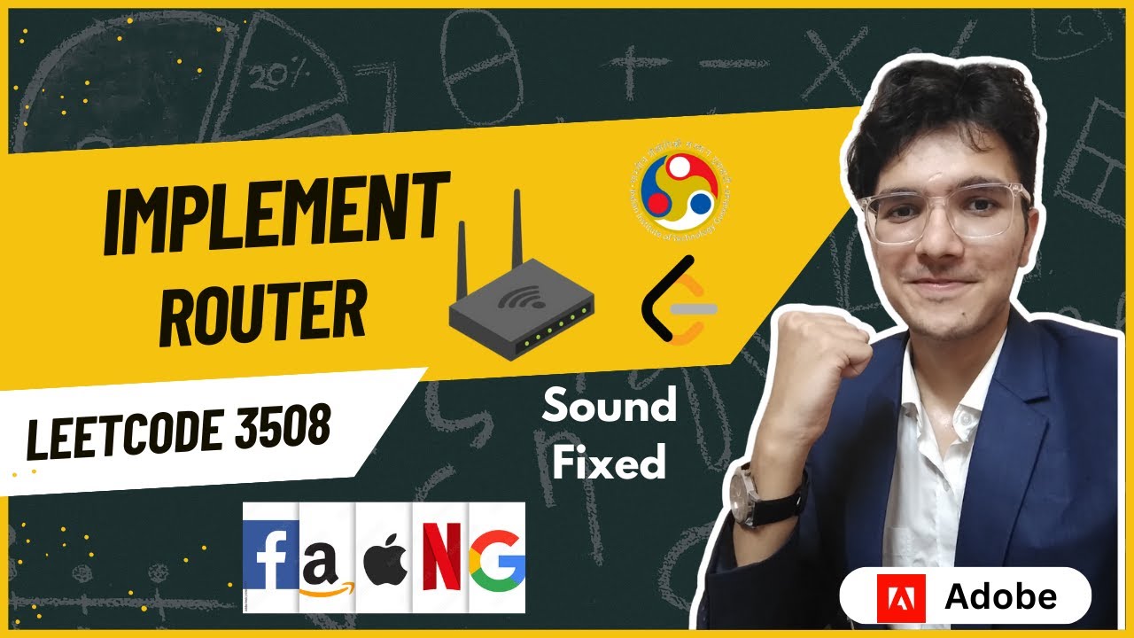 Implement Router | LeetCode 3508 |Complete Intuition Explained - YouTube