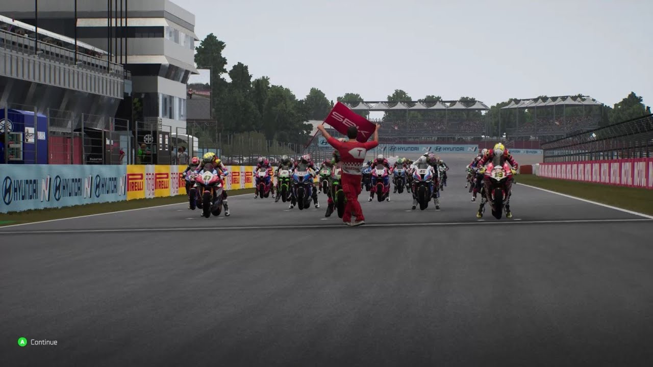 SBK 22 PC Game Play No Commentary - YouTube