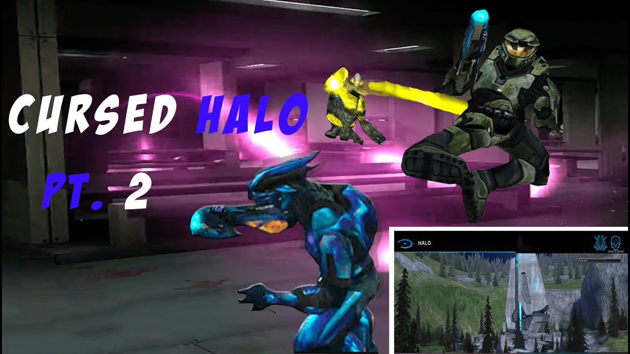 CURSED HALO PT 2 (Halo) Flappy bird banshees! - YouTube