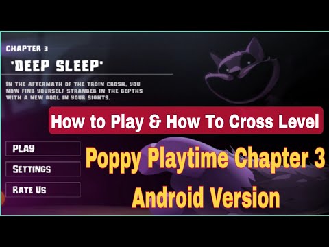 Poppy Playtime Chapter 3 Deep Sleep || Poppy Playtime Kaise Khele ...