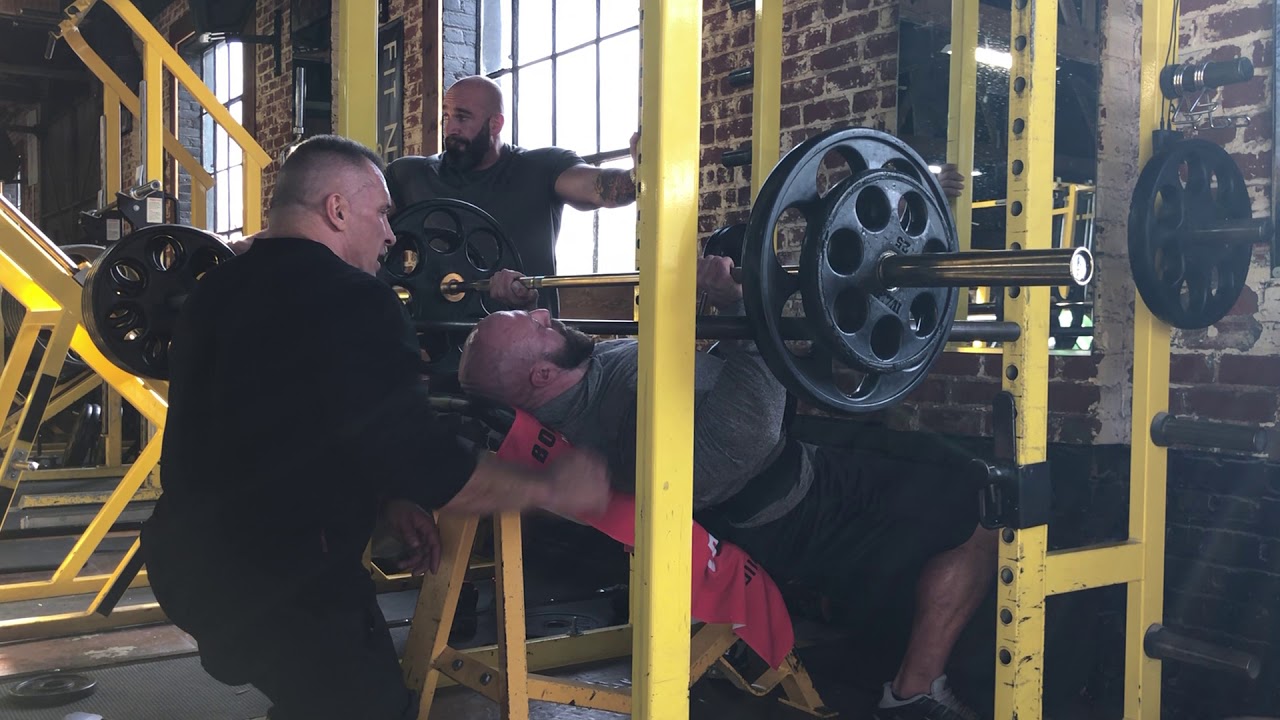 Triple drop Barbell Incline "off-the-racks" Press - with Rob Cannon ...