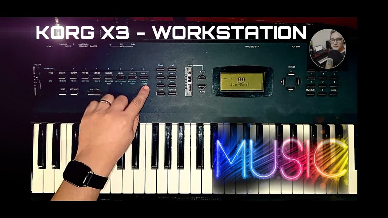 KORG X3 - Tutorial 1 - YouTube