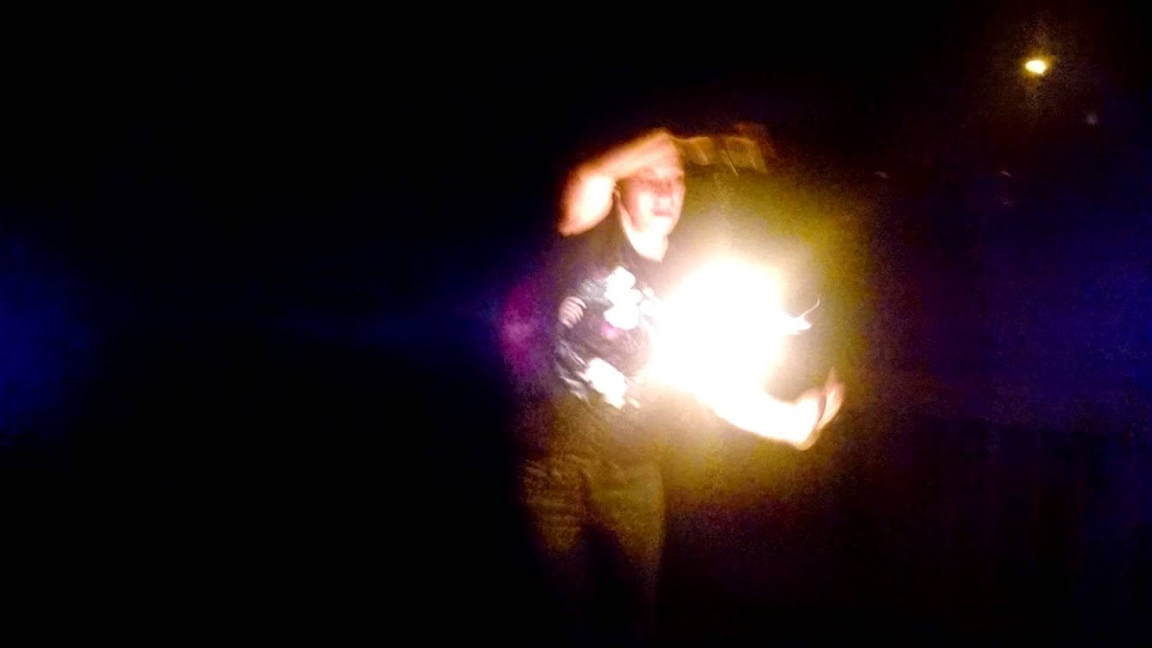 Fire Orb Inaugural Burn! - YouTube