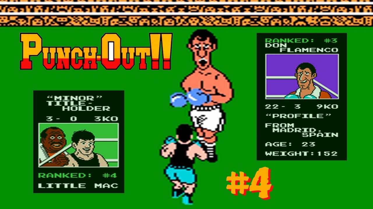 Mike Tyson's Punch-Out!! Little Mac Vs Don Flamenco #4 - YouTube