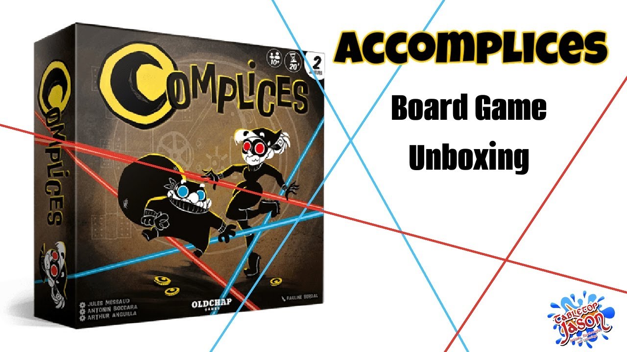 Accomplices Board Game Unboxing - YouTube