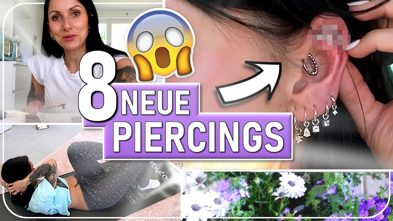 Ich lasse mich PIERCEN 😭🥵 MORGENROUTINE | GEBURTSTAG | Piercing VLOG ...