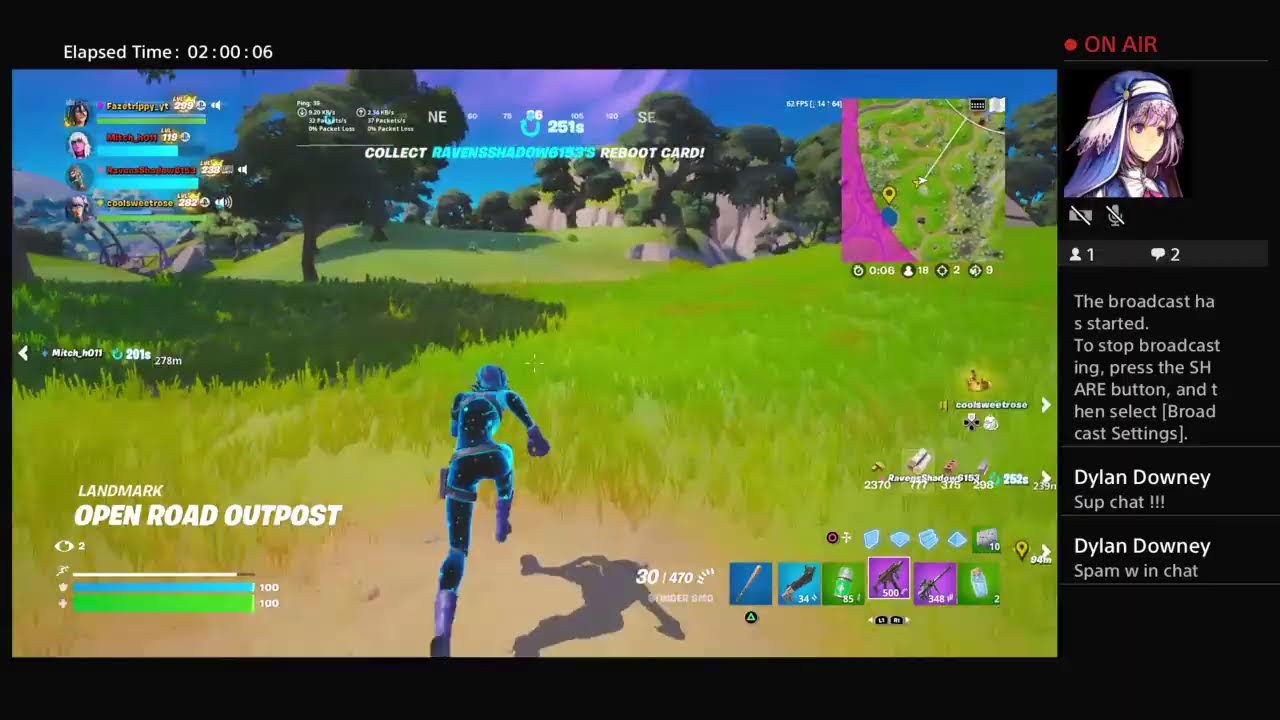 Fortnight stream w raven - YouTube