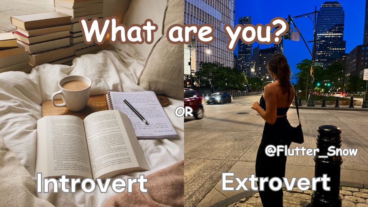INTROVERT or EXTROVERT | Aesthetic Quiz | Flutter Snow ♡ - YouTube