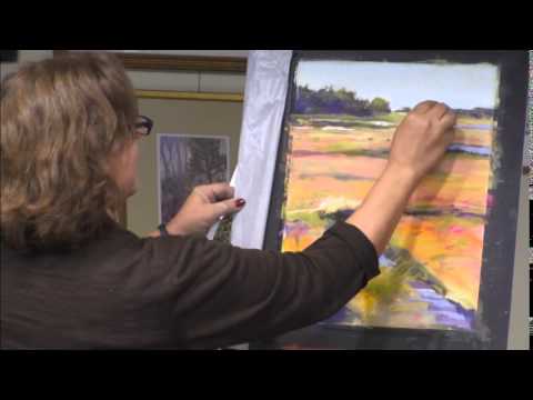 Foxboro Art Association - Pastel Demo with artist Barbara Stone - YouTube