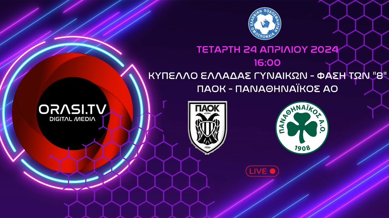ΠΑΟΚ - Παναθηναϊκός ΑΟ 1-0 (Ολόκληρος ο αγώνας) - YouTube