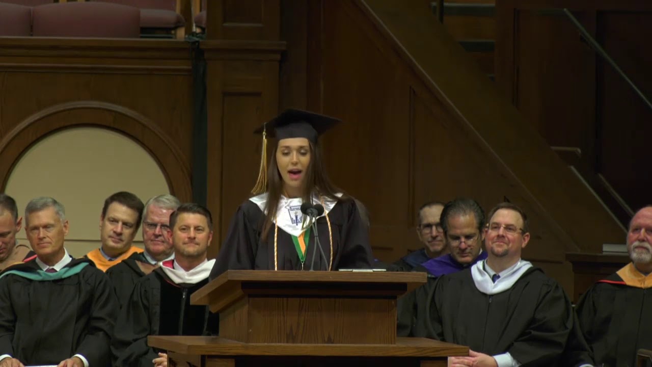 LCA 2019 Graduation, Salutatorian, Alexandra Liberis - YouTube